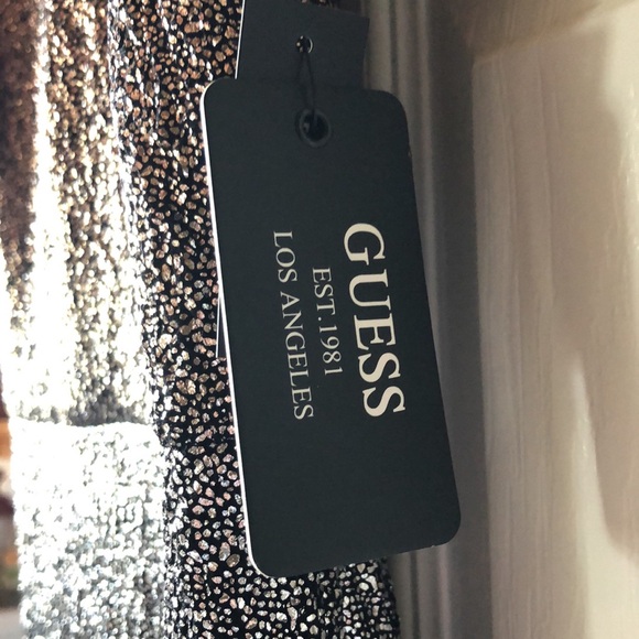 Guess | Dresses | Guess Womens Metallic Ombre Bodycon Dress ...
